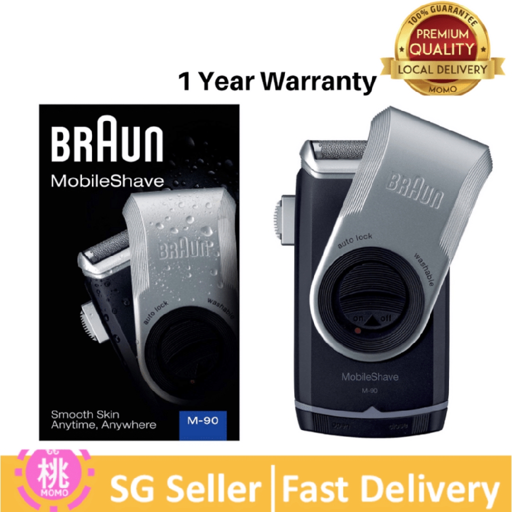 Braun M90 / M60 Mobile Shaver for Precision Trimming, Great for Travel ...