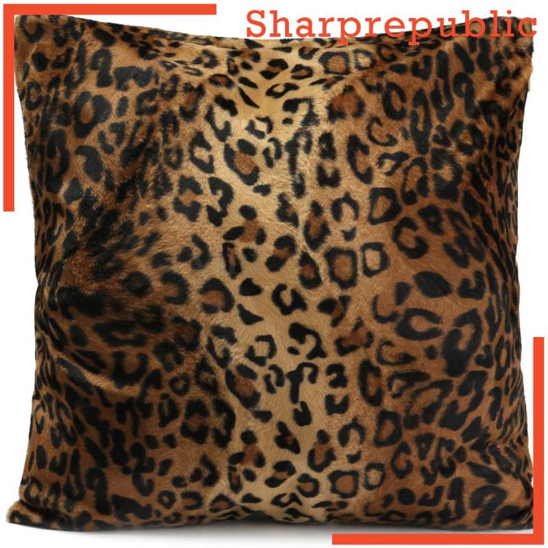 [SHARPREPUBLIC] Leopard Tiger Zebra Print Pillow Case Cushion Cover ...