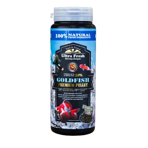 AZOO ULTRA FRESH GOLDFISH PREMIUM PELLET 330ML/1150ML (86033/86034 ...