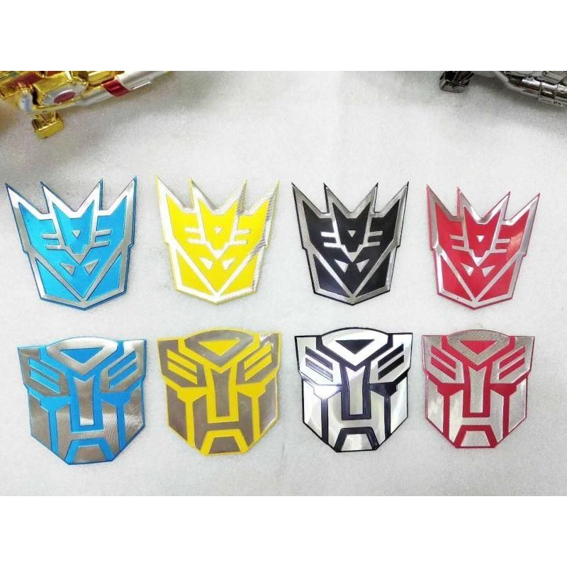 motorcycle Alloy sticker transformer(1pcs) | Shopee Singapore