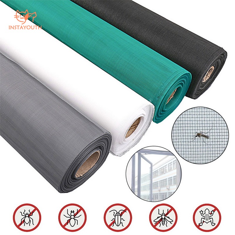 1-3 Meters 20 Meshes Nano Fly Mosquito Screen Net Mesh for Door Window ...