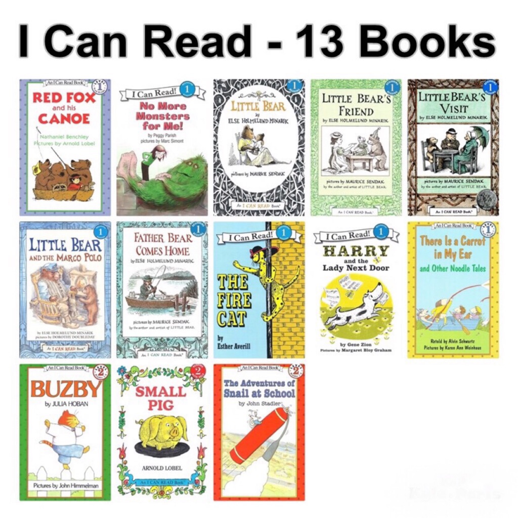 I can Read -13 Books (Level 1 & 2) | Shopee Singapore