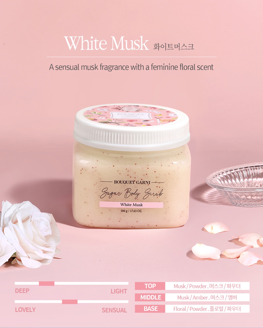 [Bouquet Garni] Fragrance Body Scrub / Sugar Scrub, 500ml | Shopee ...