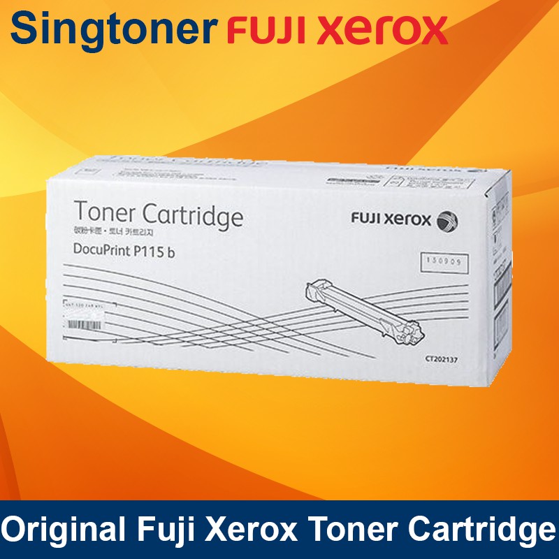 CT202137 Black Toner Cartridge for Fuji Xerox Fujifilm DocuPrint P115b ...