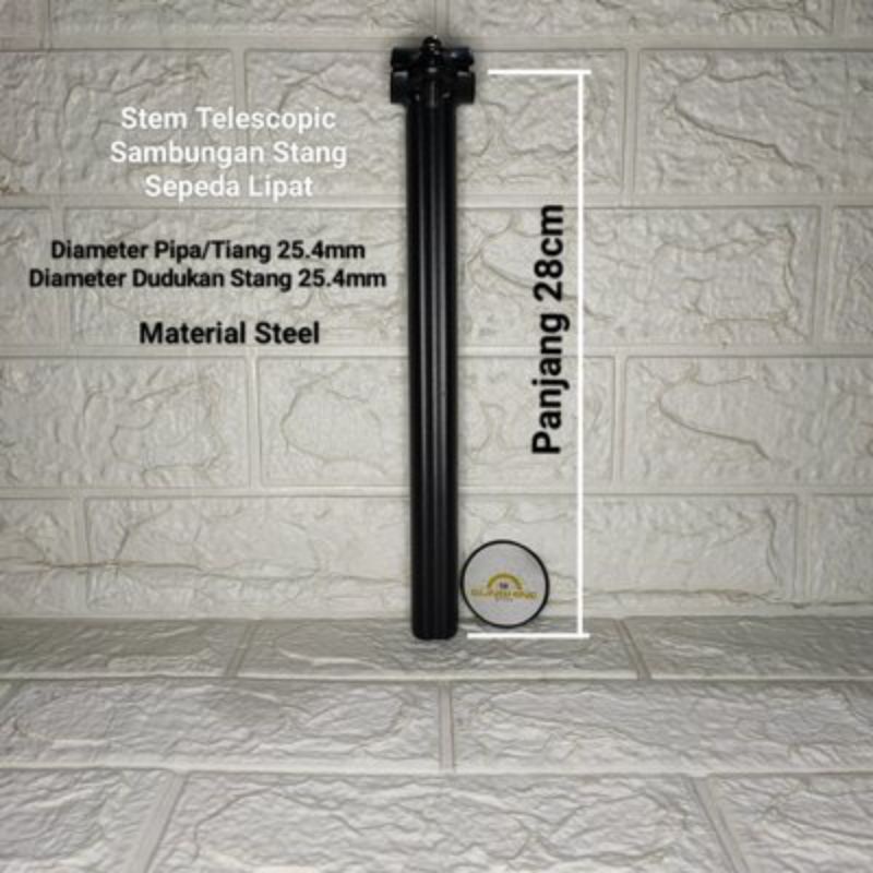 Folding Bicycle Handlebar Post Handlepost Stem Insert for Standard 25 ...