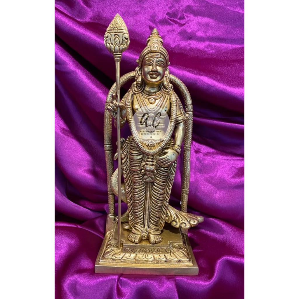Murugan CAVES STONE BRASS (9INCH) | Shopee Singapore