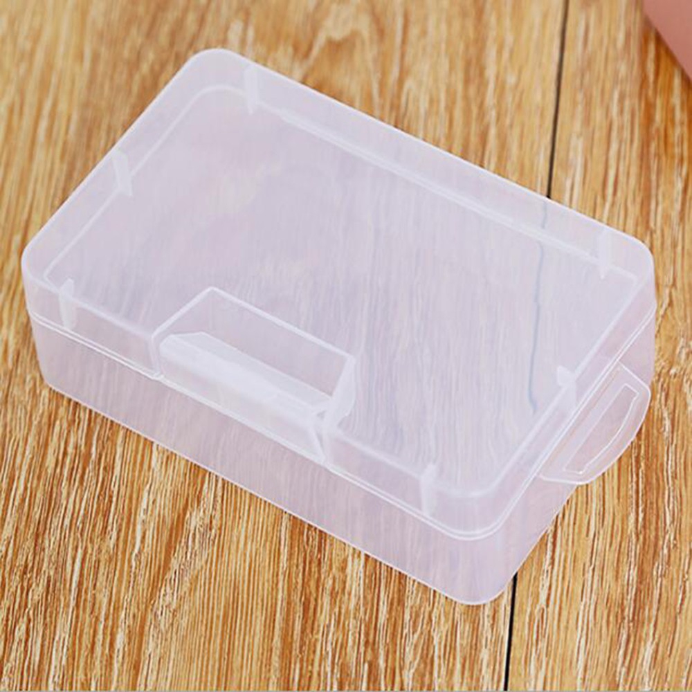 New Small Transparent Plastic Clear Storage Box - Square Multipurpose ...