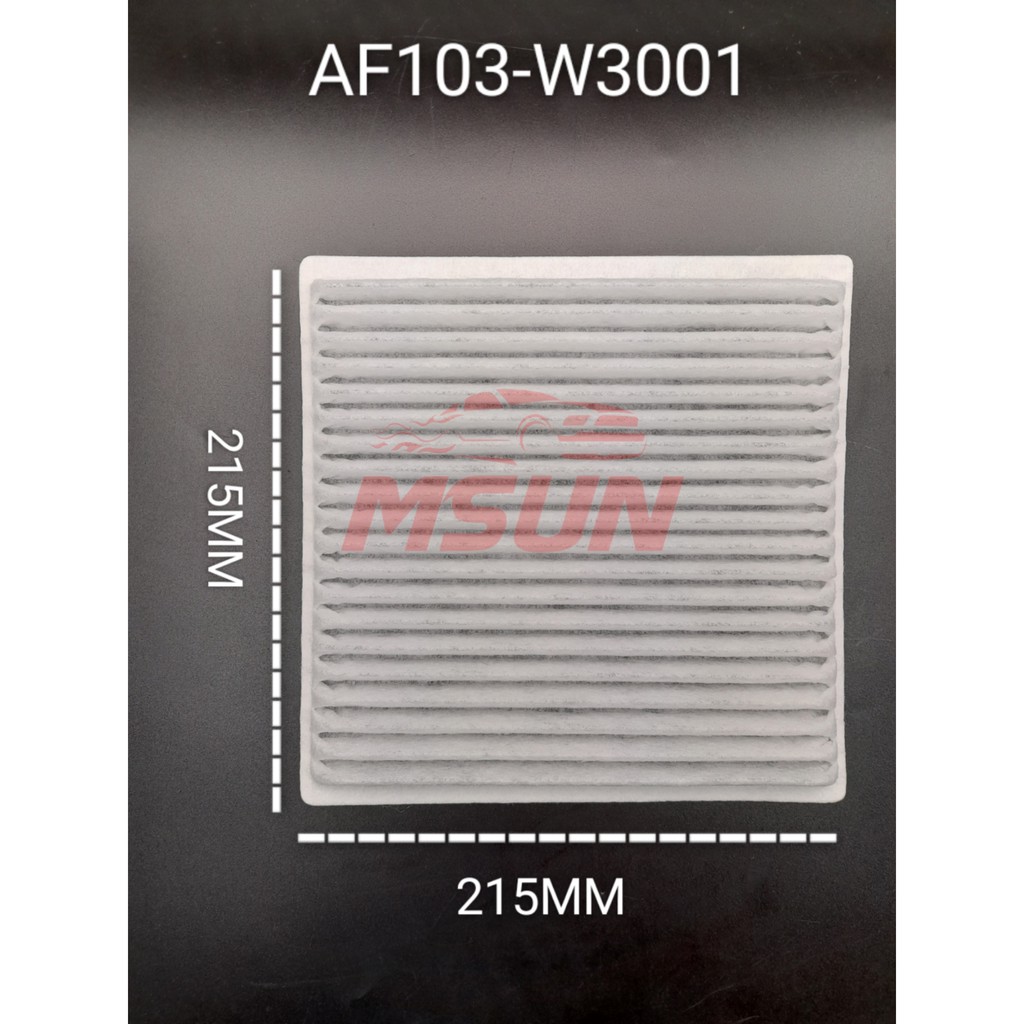 AIR COND FILTER TOYOTA VIOS NCP42 CAMRY ACV30 ESTIMA ACR30 HARRIER ...