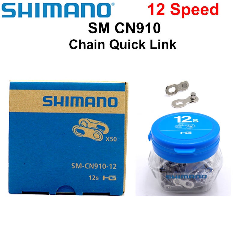 SHIMANO SM CN910 12 Speed Bike Chain Quick Link Connector for 12S ...