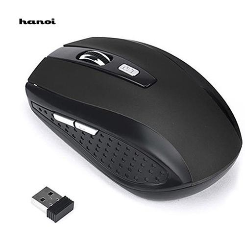 HN♥Wireless Gaming Mouse 1200dpi 2.4GHz Ergonomic USB Receiver Mice for ...