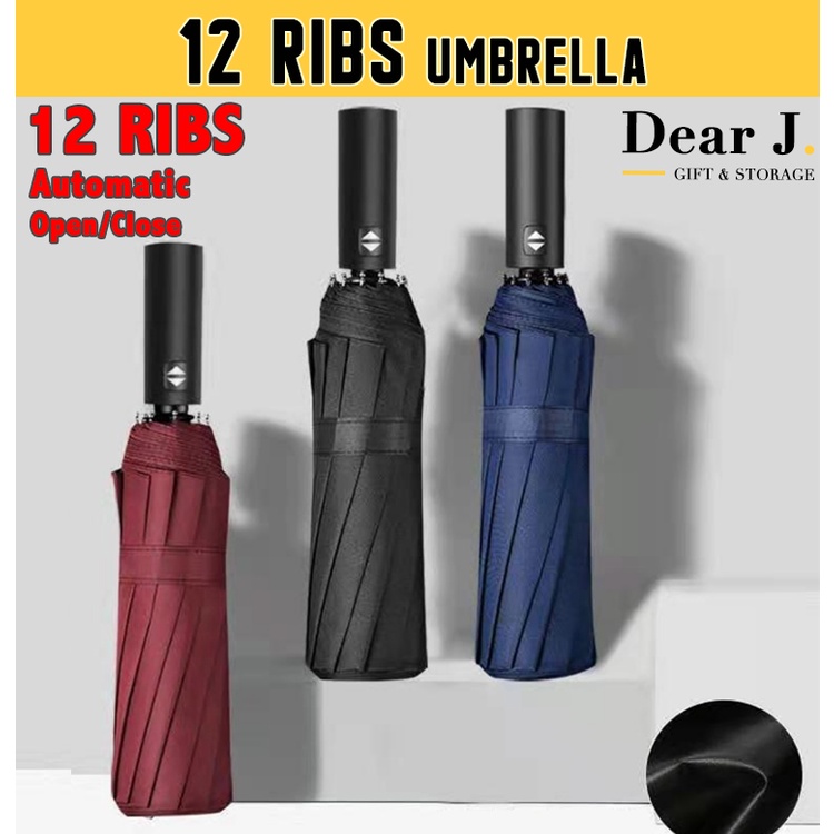 (SG Seller) 12 Ribs Umbrella [Dear J] | Shopee Singapore