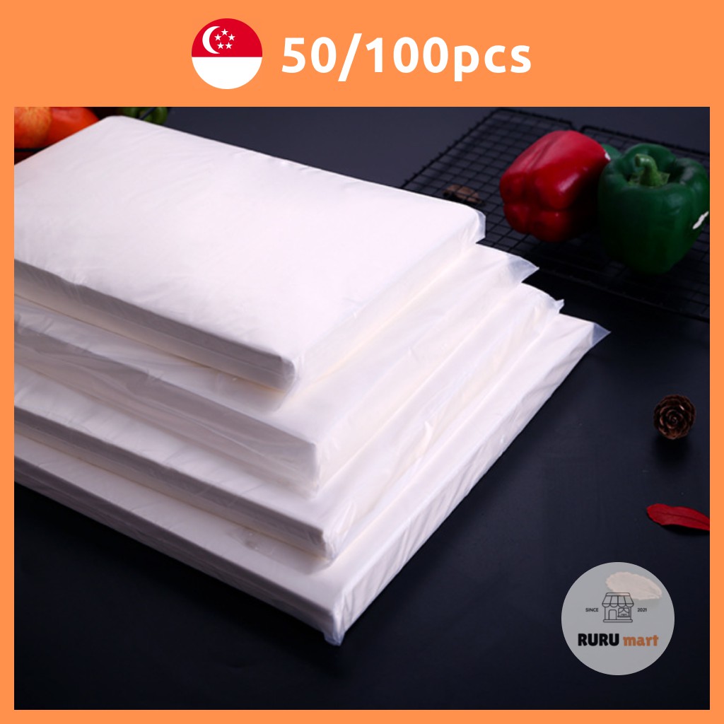 [RURUMART] 50/100pcs Precut Parchment Baking Paper | Non-Stick Reusable ...