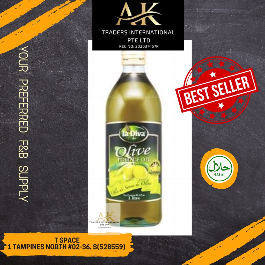LAVIDA POMACE OLIVE OIL | HALAL | 5 LITRE | Shopee Singapore