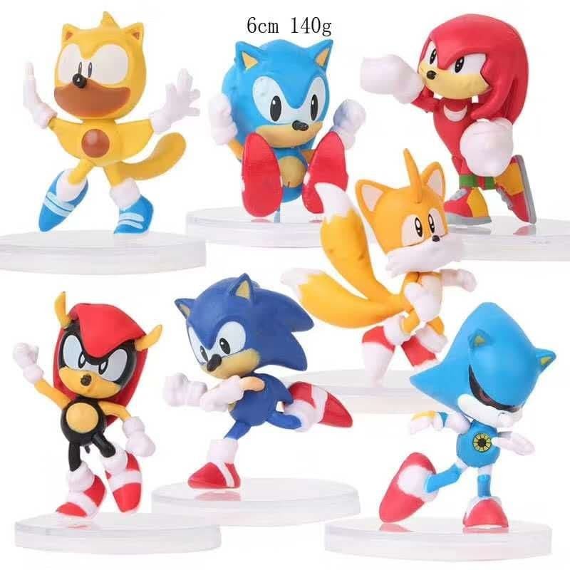 Sonic The Hedgehog Figure Set of 7 | Shopee Singapore