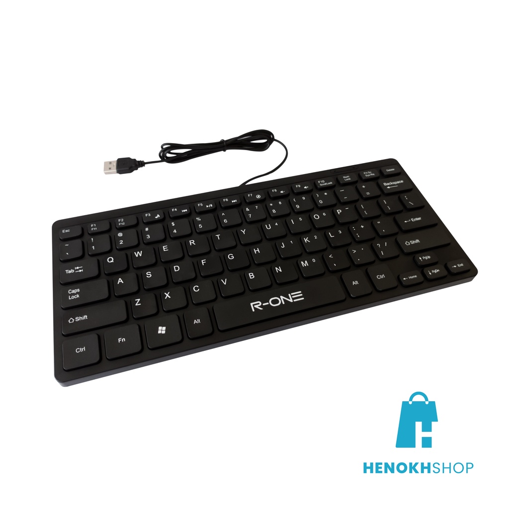 Mini Keyboard R-ONE R1602 USB Slim Keyboard/Wired Mini Keyboard ...
