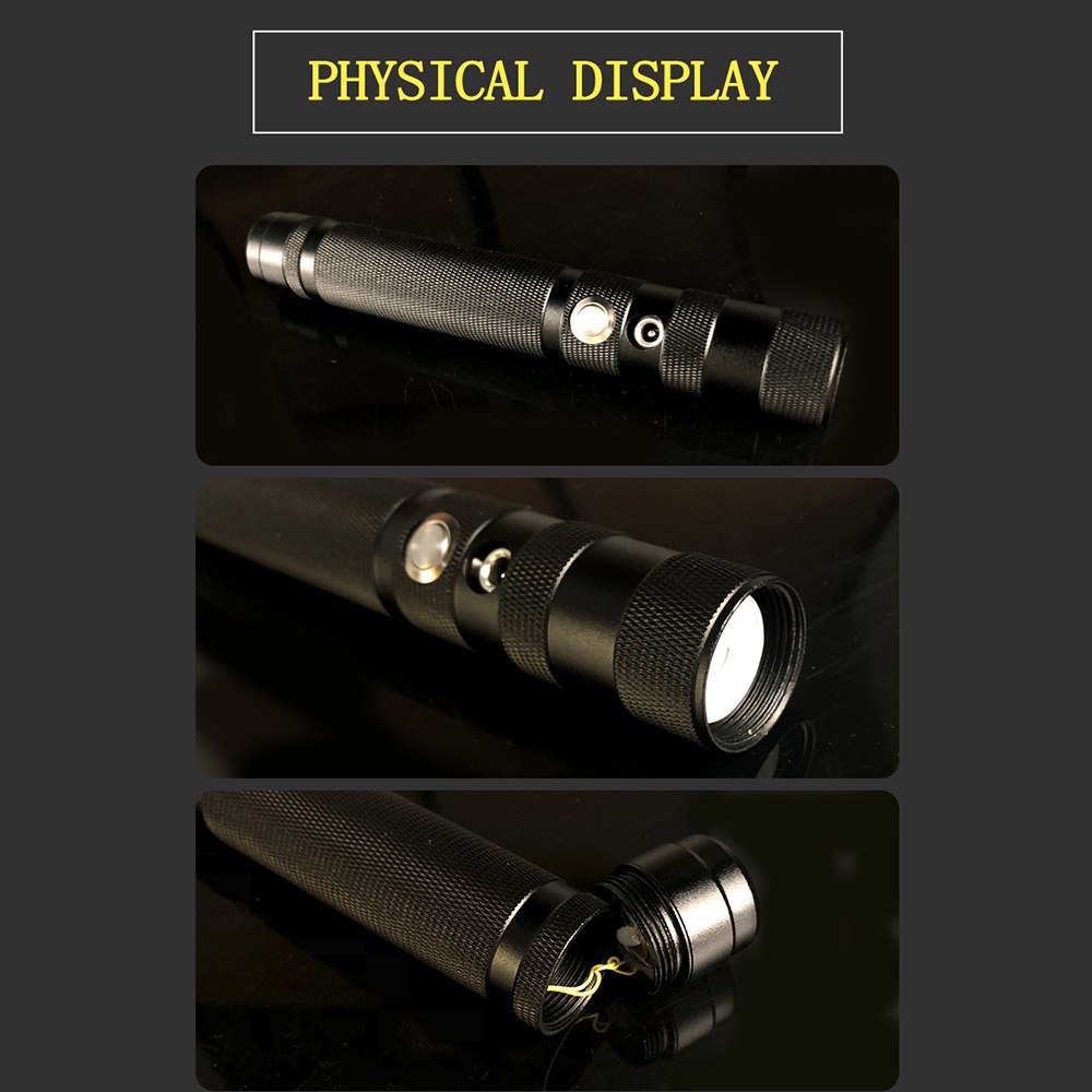 Star Wars RGB lightsaber 7-color metal lightsaber LED flash stick color ...
