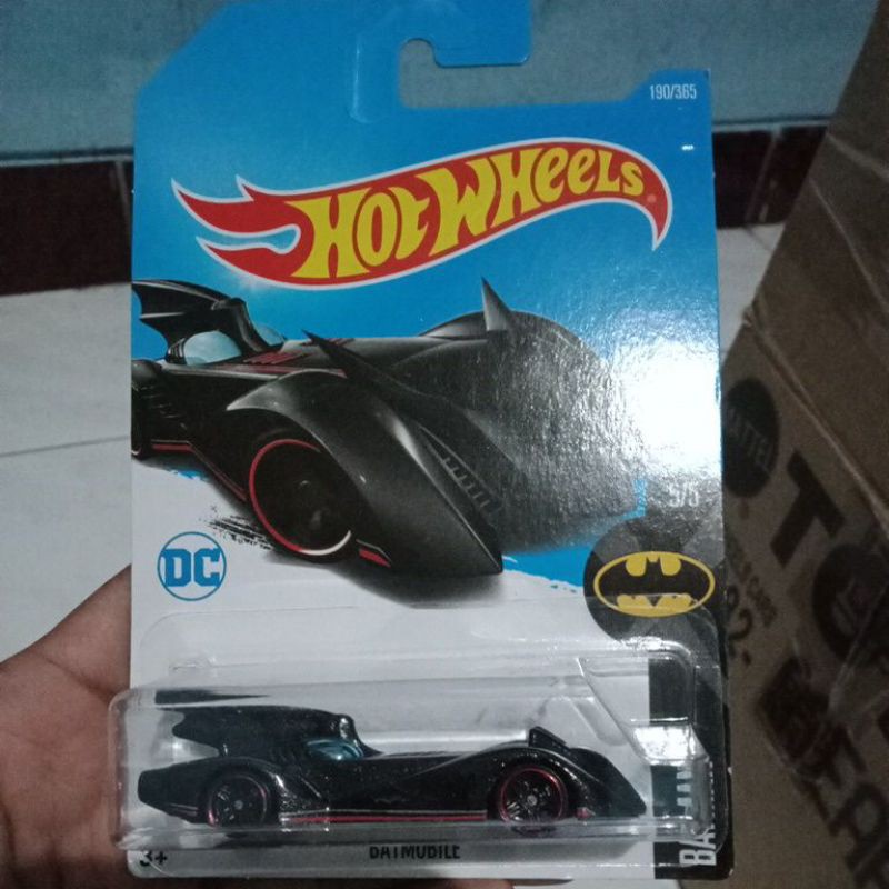 Hot Wheels Batmobile Red Black | Shopee Singapore