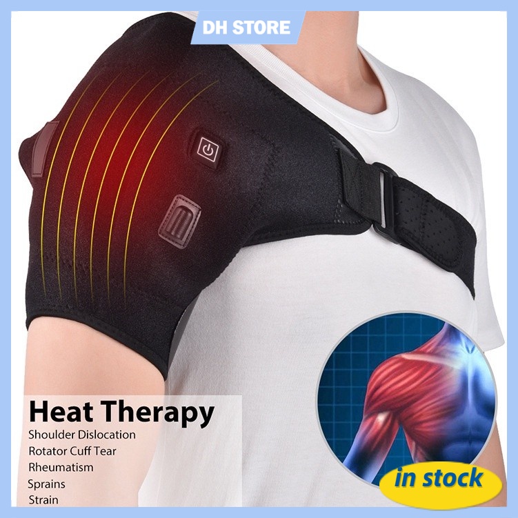 Electric heat compress and warm shoulder strap One-shoulder electric ...