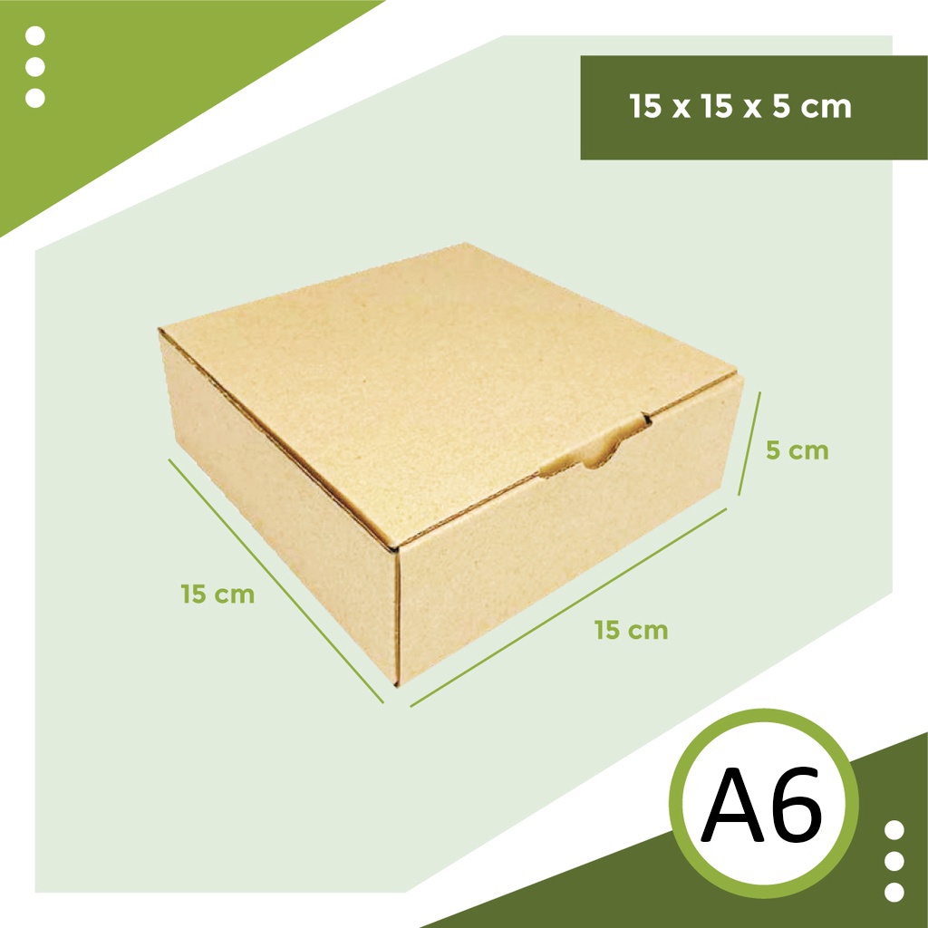 Cardboard Packing - Additional Small Simple A6 Size Cardboard Box (15 x ...
