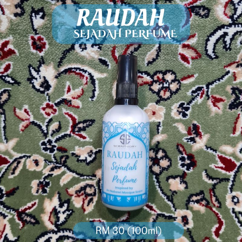 Raudah Sejadah Perfume Fragrances Spray Pewangi Sejadah Tebal Madinah ...