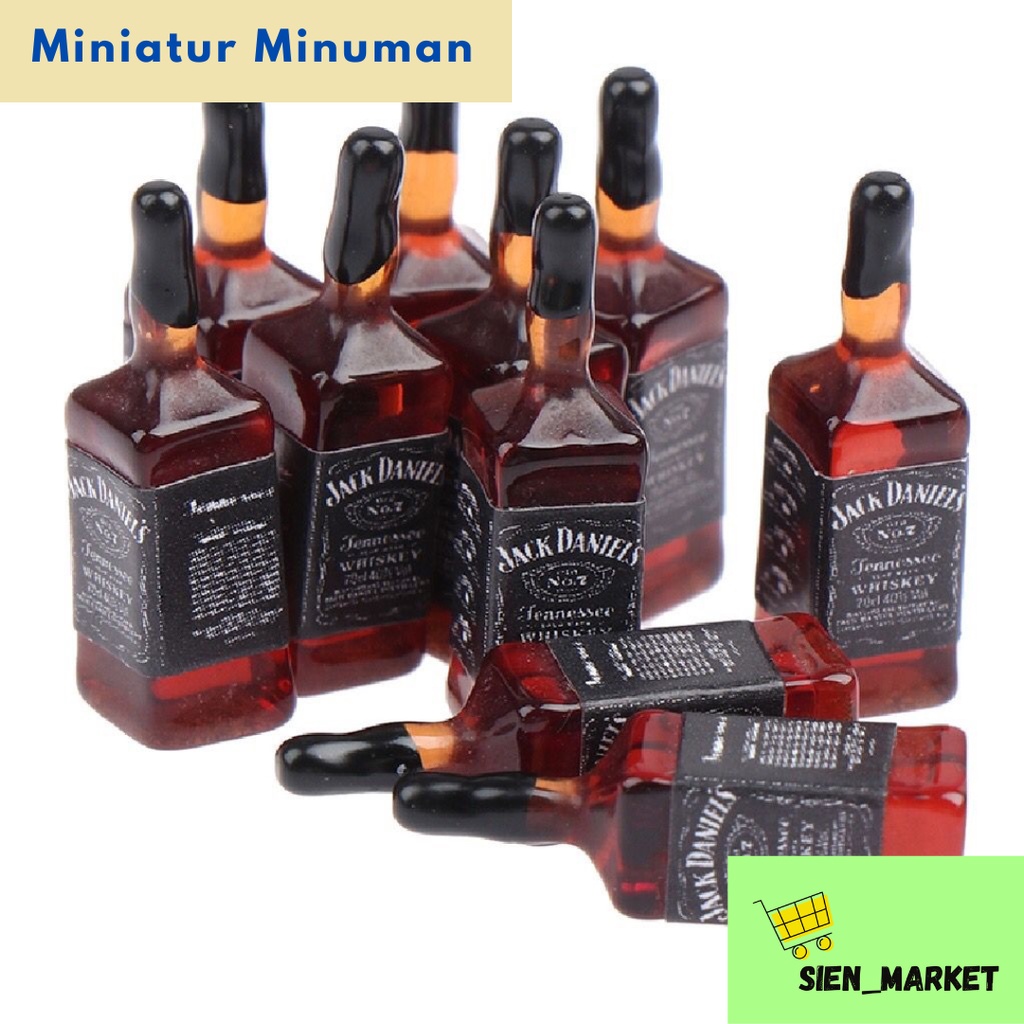 Miniature Drink Bottles Miniature Drink Bottles Miniature Resin Doll ...