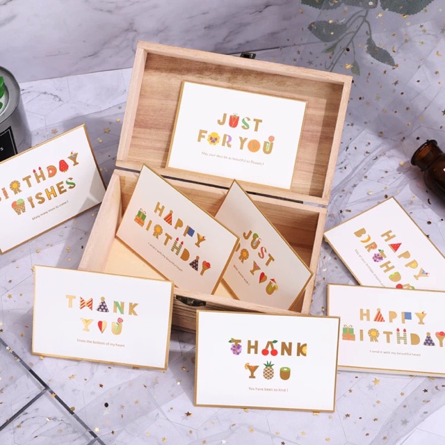 [Card + Envelope] Greeting Cards 8 Types | Shopee Singapore