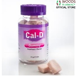 [CLINIC EXCLUSIVE] Cal-D Gummy (Mix of raspberry flavour) - Calcium ...