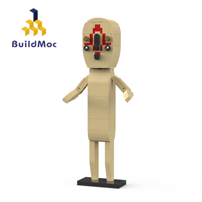 BuildMOC lego SCP: Containment Breach horror creature peanut man block ...