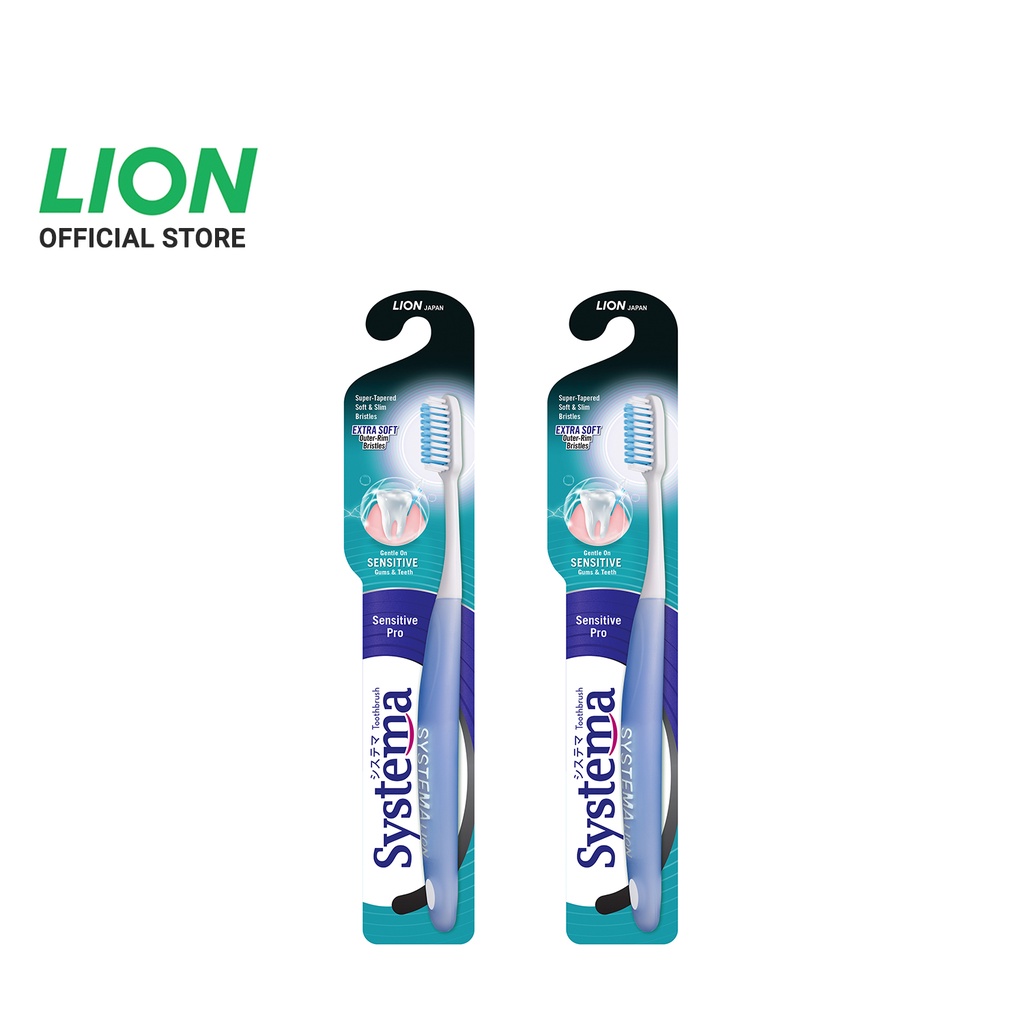 [Bundle of 2] Systema Sensitive Pro Toothbrush | Shopee Singapore