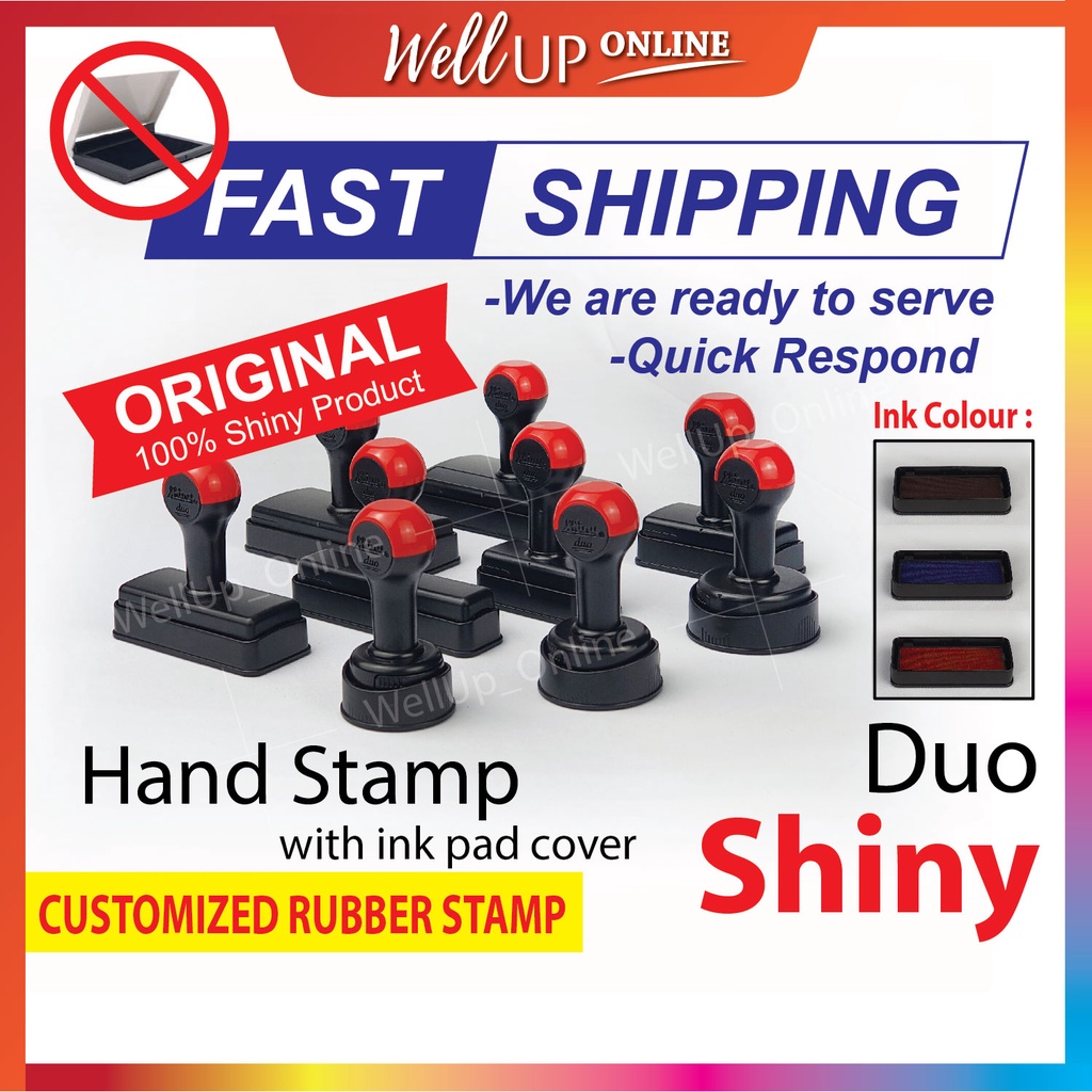 Rubber Stamp / Cop / Cop Guru / Cop Jururawat / Cop Company - Shiny Duo ...