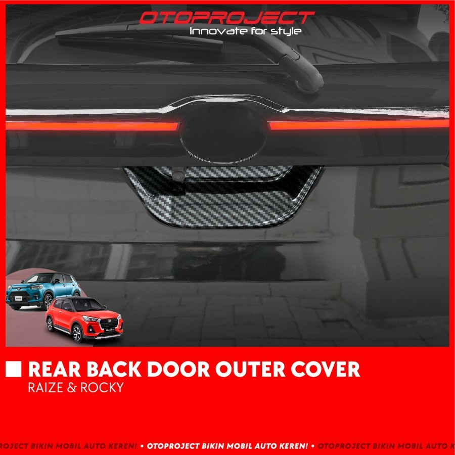 Rear Back Door of Raize Rocky Car Outer Rear Handle Otoproject | Shopee ...
