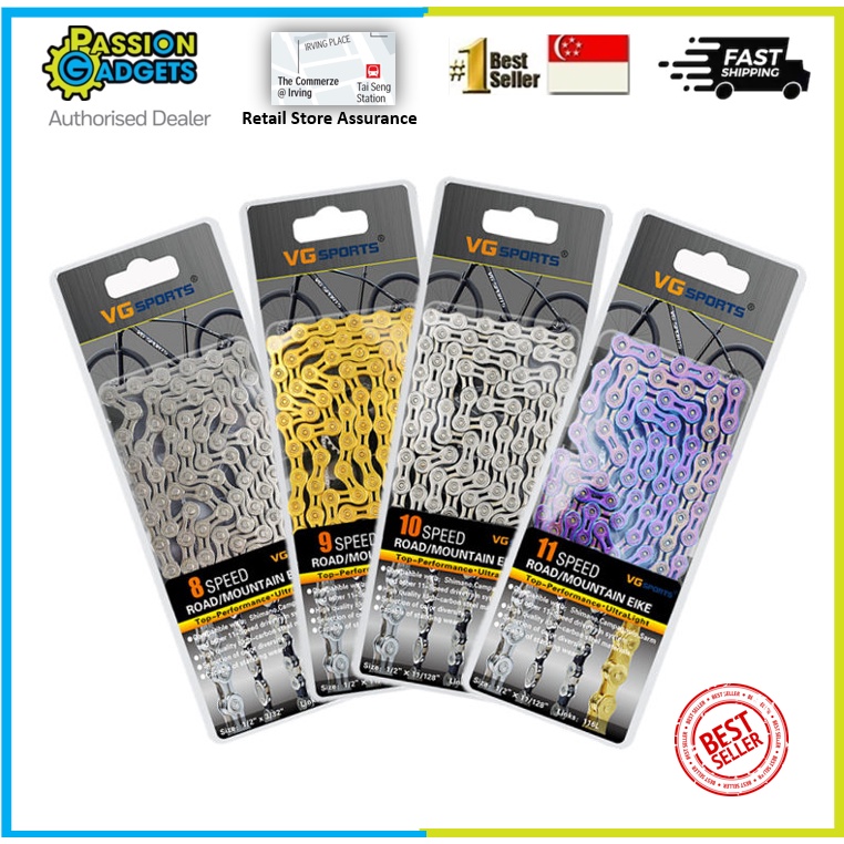 VG sports 9/10/11 speed bicycle road bike MTB Ultralight Lightweight ...