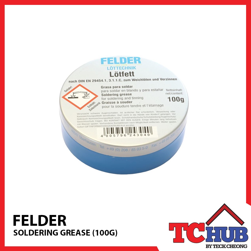 Felder Soldering Grease (100G) | Shopee Singapore