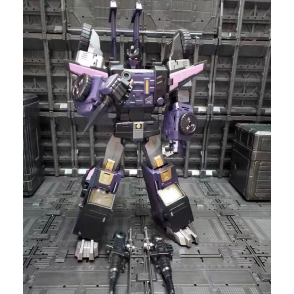 Transformers DX9 D10 Hanzo Sixshot Black Version | Shopee Singapore