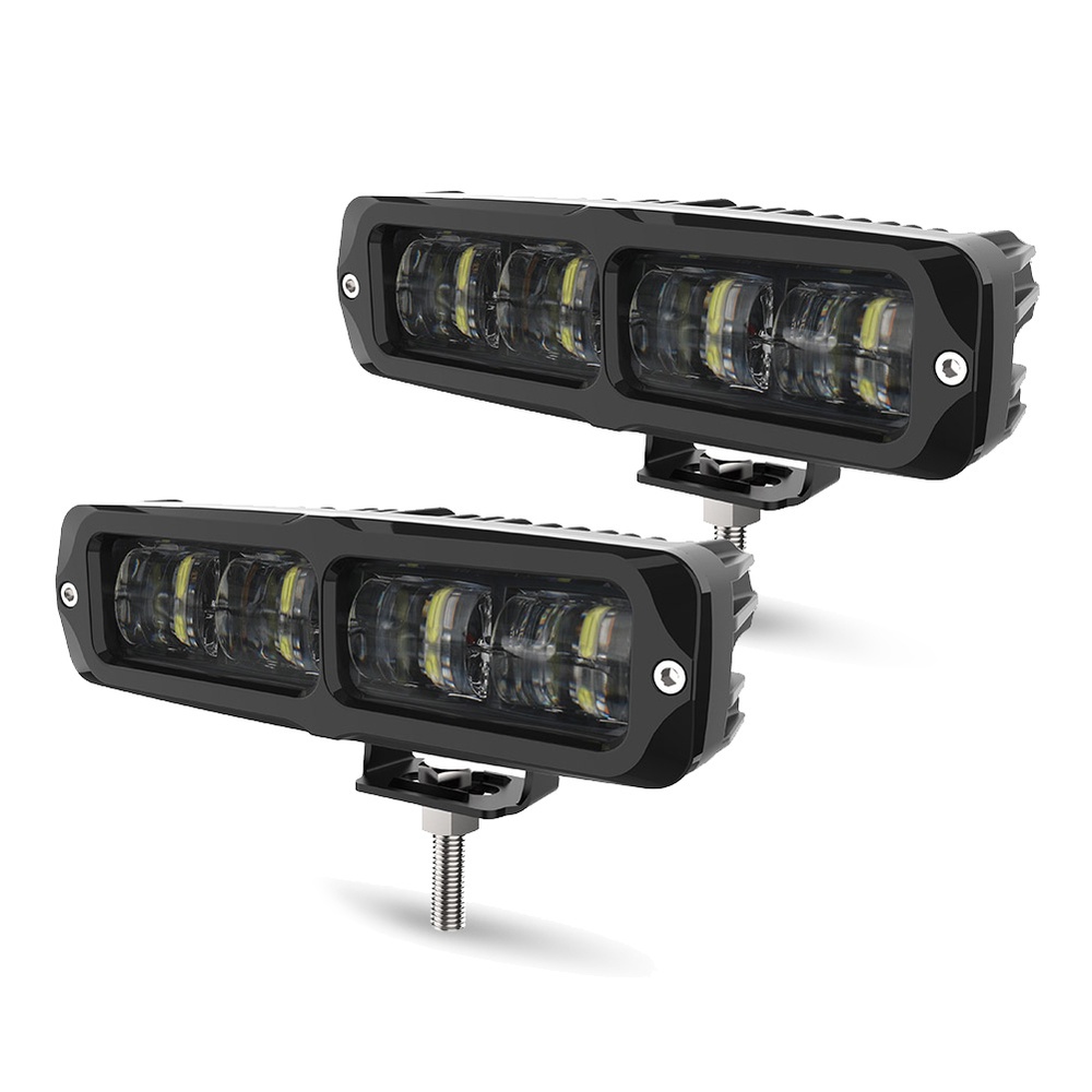 8D 12V 24V LED Work Light Bar Off Road 20W 6000k Spot Beam for Truck ...