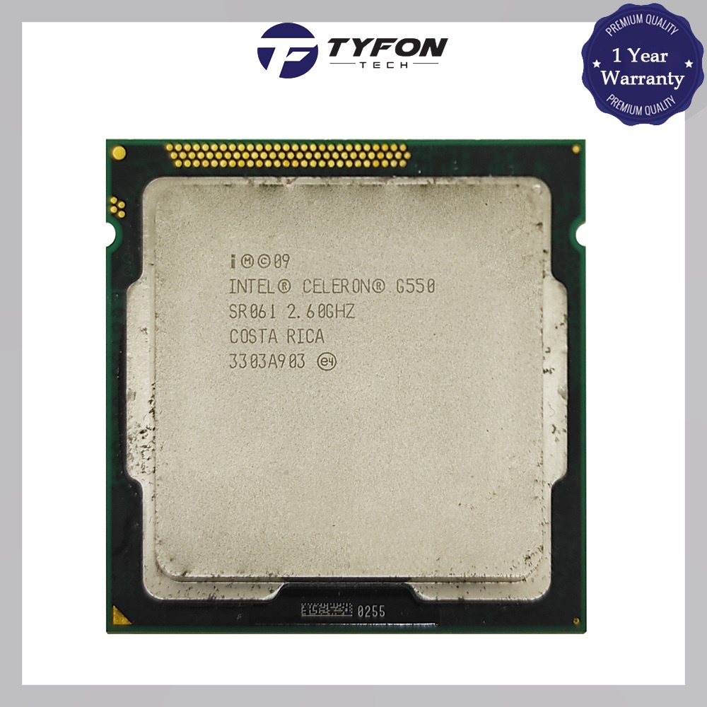Intel Celeron G550 Desktop Processor (2M Cache, up to 2.60 GHz ...