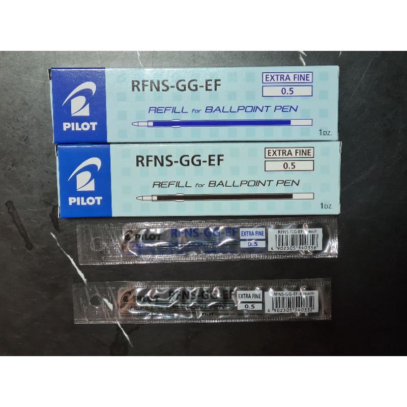 [Bundle of 12]0.5 Refill Pilot RFNS-GG-EF For Rexgrip pen (New stock ...