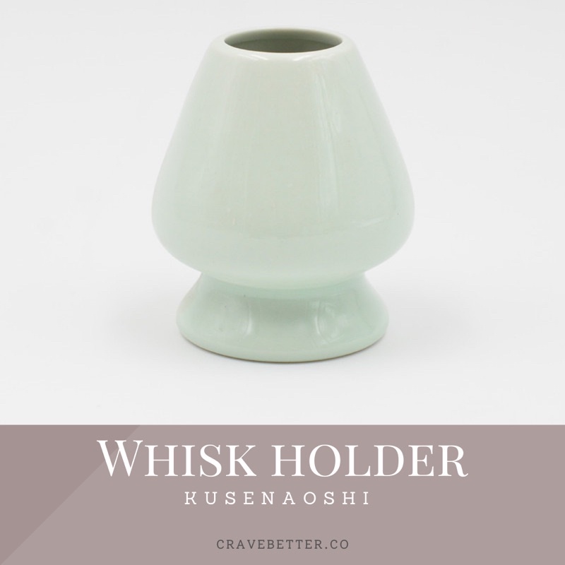 Jade Green Ceramic Whisk Holder / Matcha Houjicha Whisk Holder ...