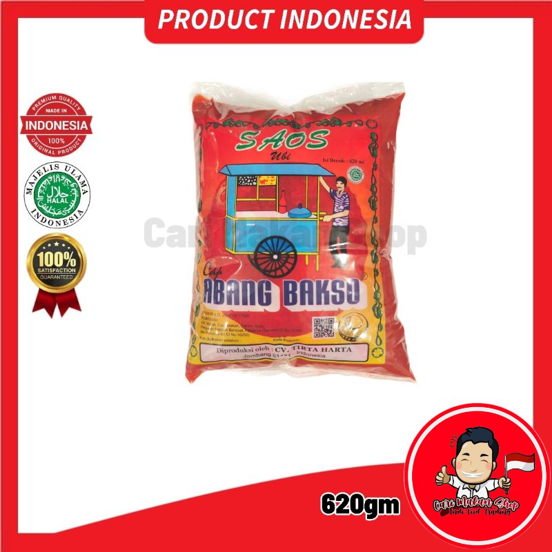Cap Abang Bakso Saos Tomato Repack 620ml Product Tradisional Bakso Sos ...