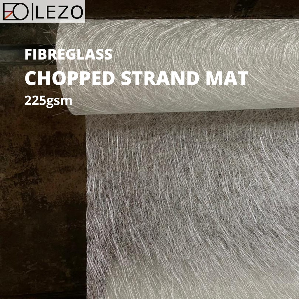 FIBERGLASS CHOPPED STRAND MAT CSM 225 -225gsm FIBREGLASS MAT | Shopee ...