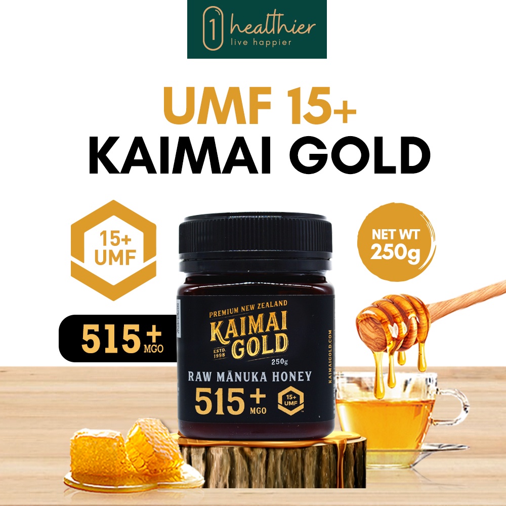 [UMF 5+/10+/15+/20+ 250g] Kaimai Gold New Zealand Raw Manuka Honey [Expiry 2027] | Shopee Singapore