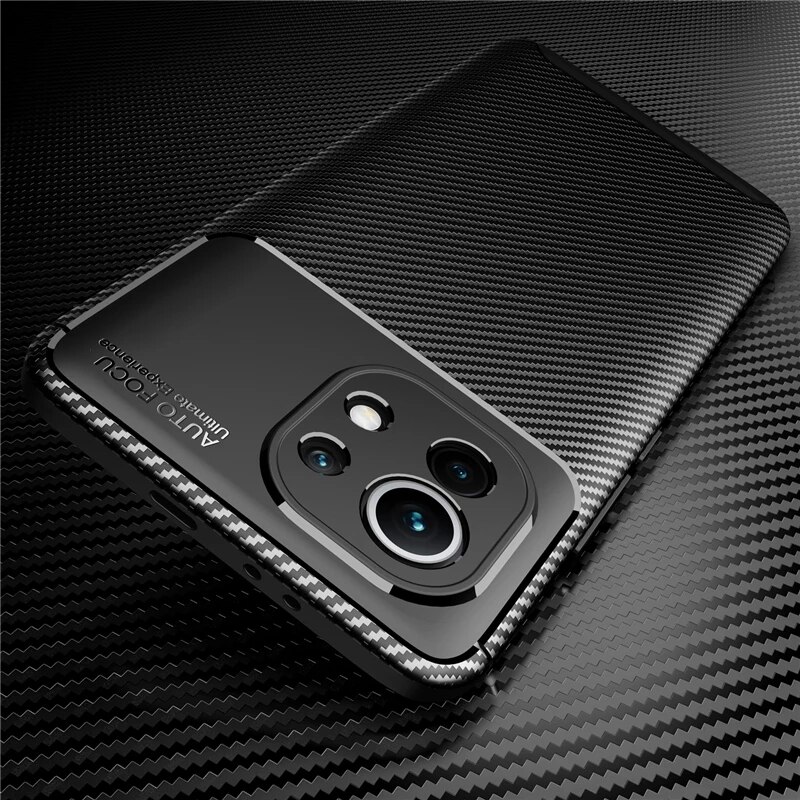 Phone Case For Xiomi Xiaomi Mi 11 mi11 Lite Ultra mi11lite 5G NE Carbon ...