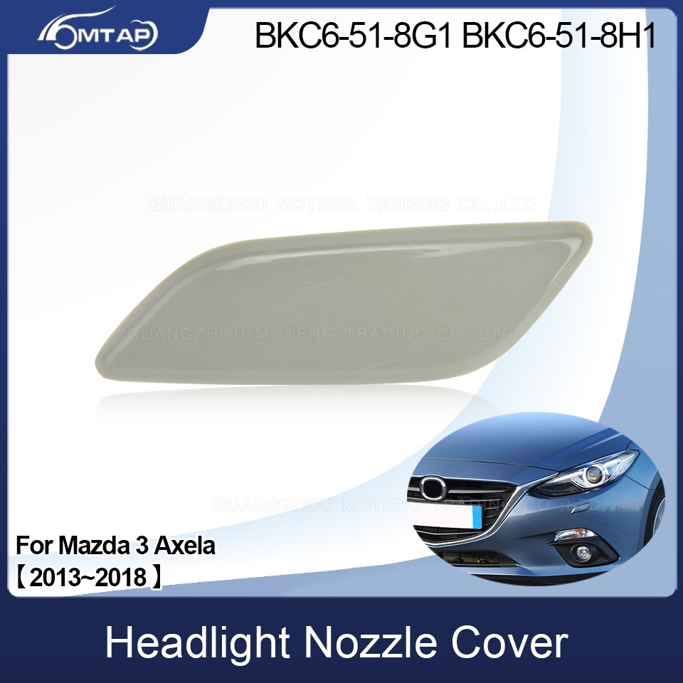 MTAP For Axela Front Bumper Headlight Washer Nozzle Cover For MAZDA 3 ...