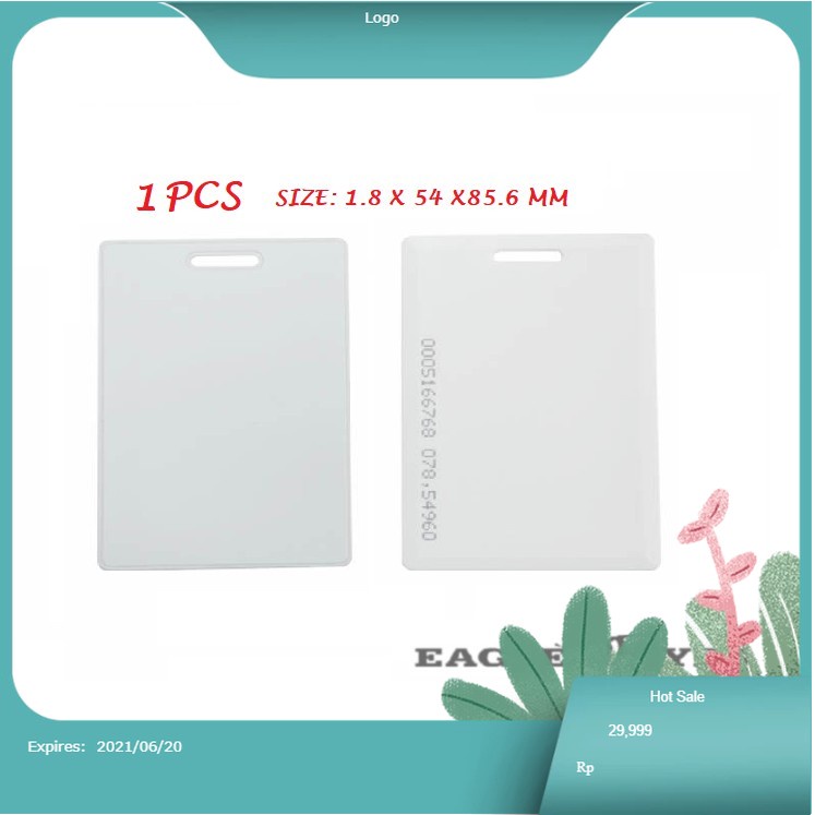 Mango 125Khz RFID Proximity Card Door Access ID Card EM Card Door ...