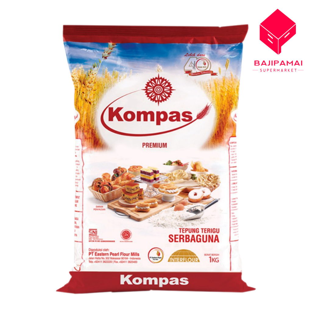 Compass Wheat Flour (1 kg) | Shopee Singapore