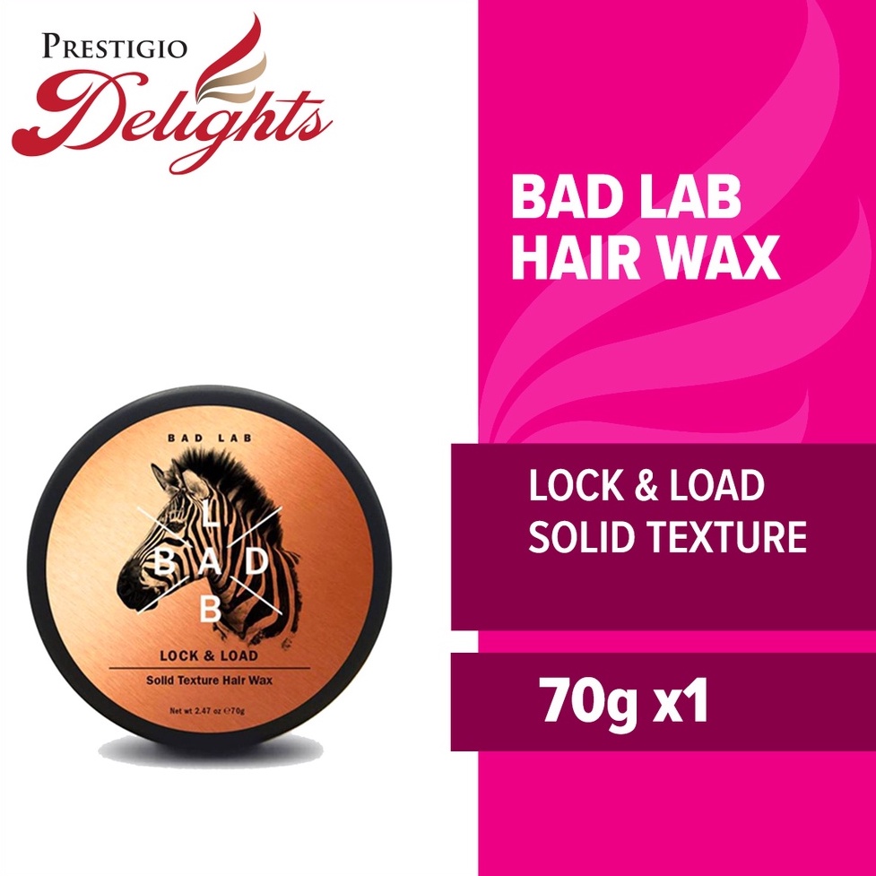 Bad Lab Solid Texture Hair Wax Lock and Load 70g (1829) | Shopee Singapore