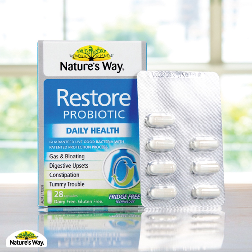Nature's Way Restore Probiotic Daily Health 28S | Shopee Singapore