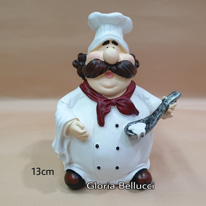 Cafe Bar Waiter Chef Display Sculpture | Shopee Singapore