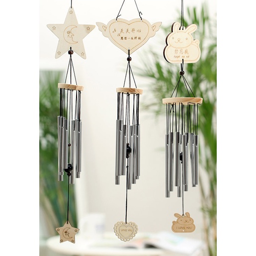 1 Pc Outdoor Metal Wind Chimes Yard GardenBell Wind Chime Window Bells ...