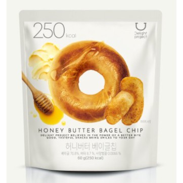 [Olive Young] Bagel Chips 60g (4 Flavor) / Garlic Butter / Honey Butter ...